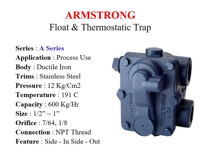 Steam Traps | Gamako Ekakarsa - Steam Traps, Liquid Drainers / Air ...