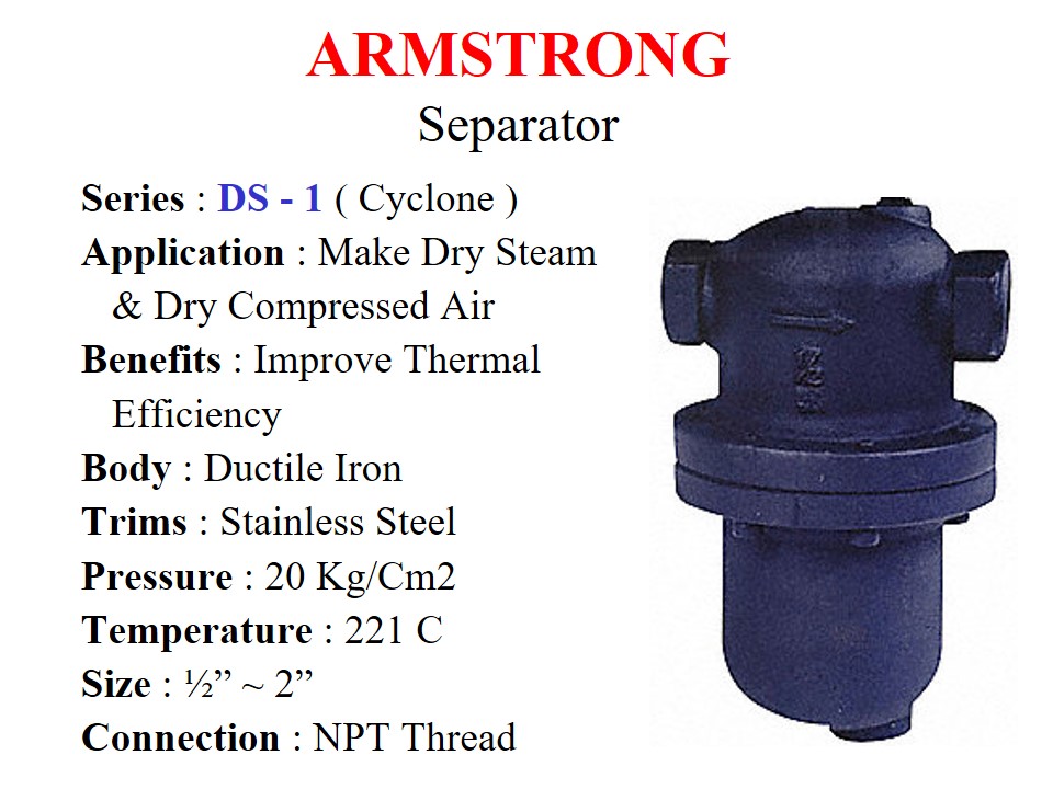 Separators | Gamako Ekakarsa - Steam Traps, Liquid Drainers / Air Traps ...
