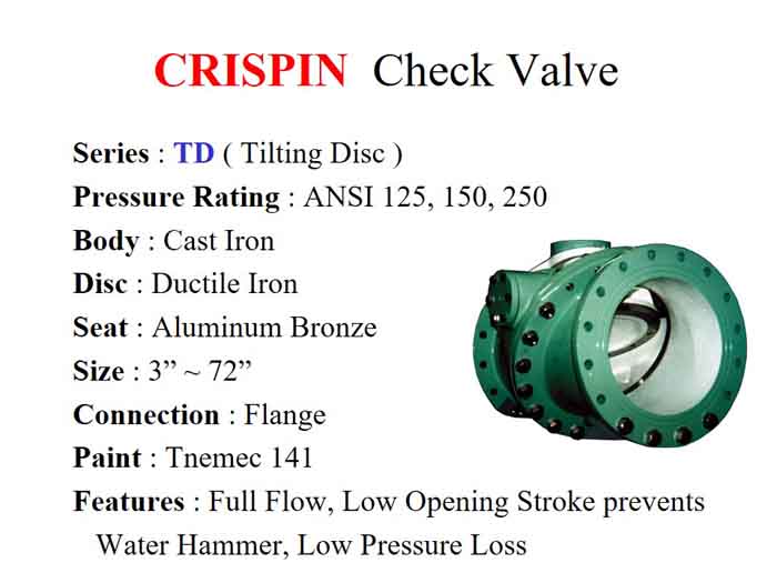 Check Valves | Gamako Ekakarsa - Product | Gamako Ekakarsa
